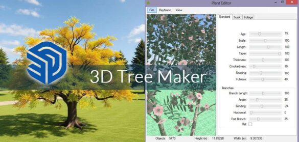 SketchUp 3D Tree Maker Plugin